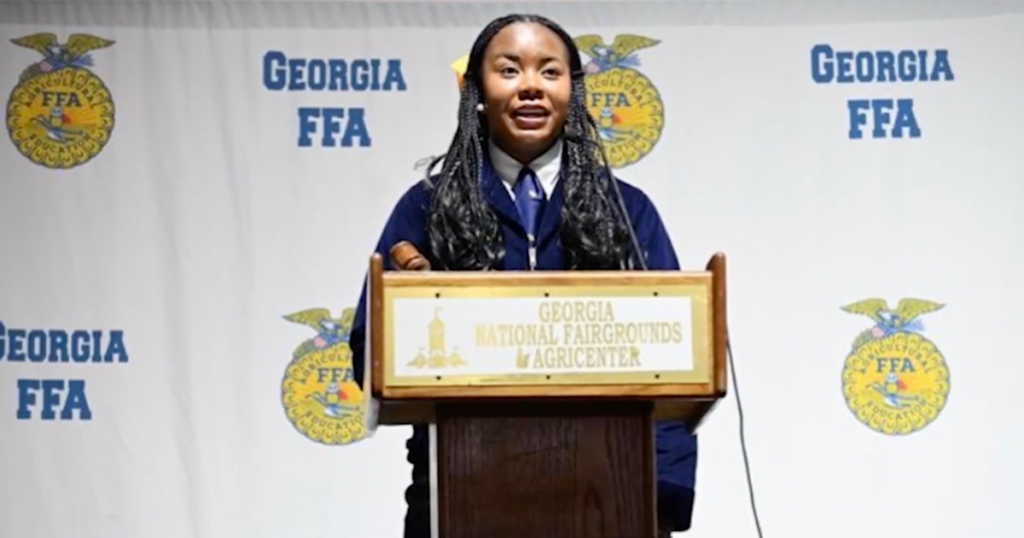 The 2025-2026 Georgia State FFA President Shares how She got Involved ...